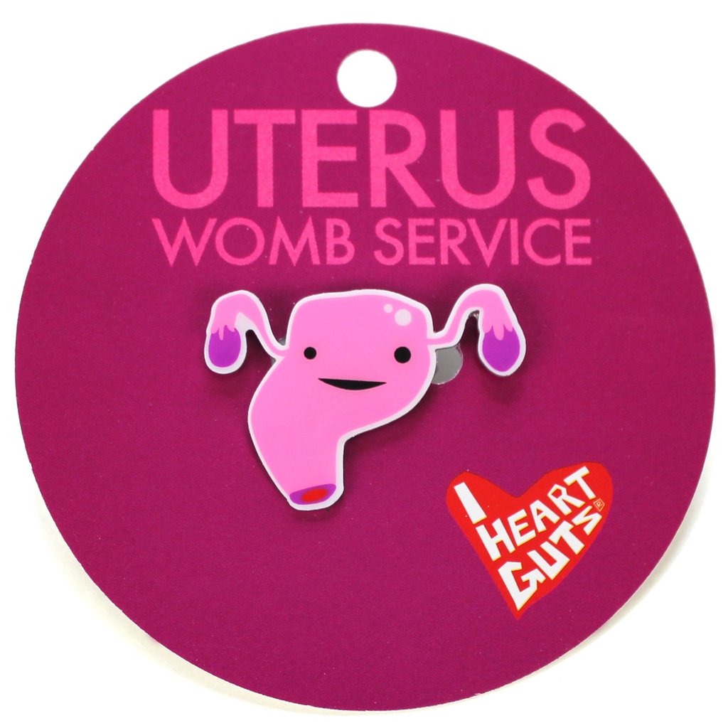 Anatomical Uterus Lapel Pin – TELUS Spark Store